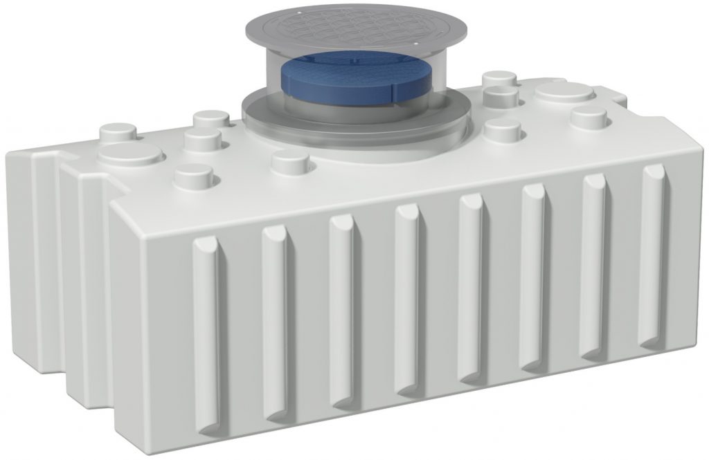 Drinkwatertank 5000 Liter Ondergronds
