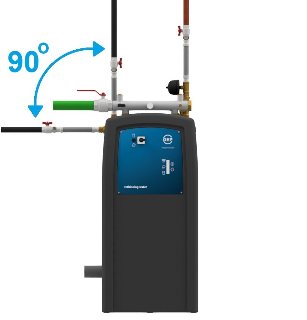 NEW IRM 9 Industrieel regenwatersysteem met dubbele pomp